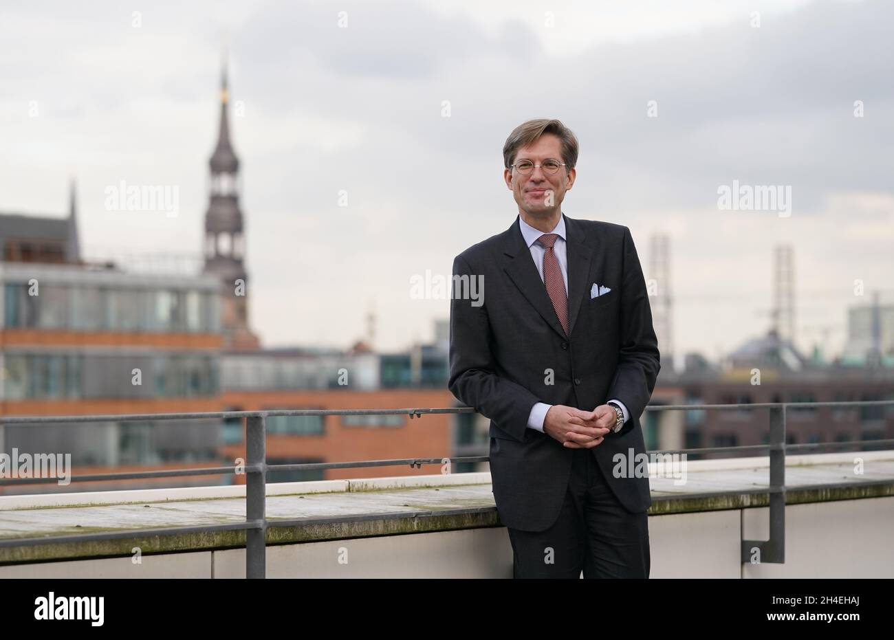 Hamburg, Deutschland. November 2021. Nils Weiland, stellvertretender ...