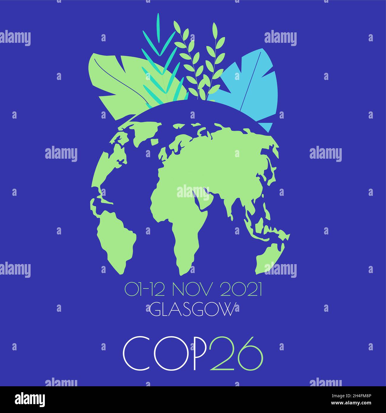 Cop26 banner Stock-Vektorgrafiken kaufen - Alamy