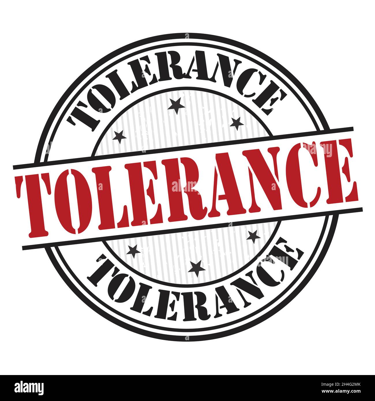 Konzept der toleranz Stock-Vektorgrafiken kaufen - Alamy