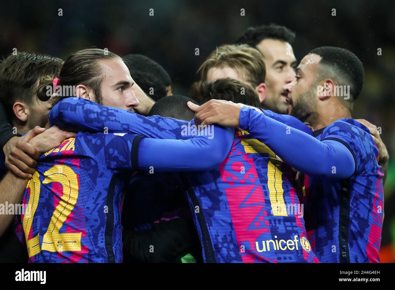 Fc barcelona 2021 team Stockfotos und -bilder Kaufen - Alamy