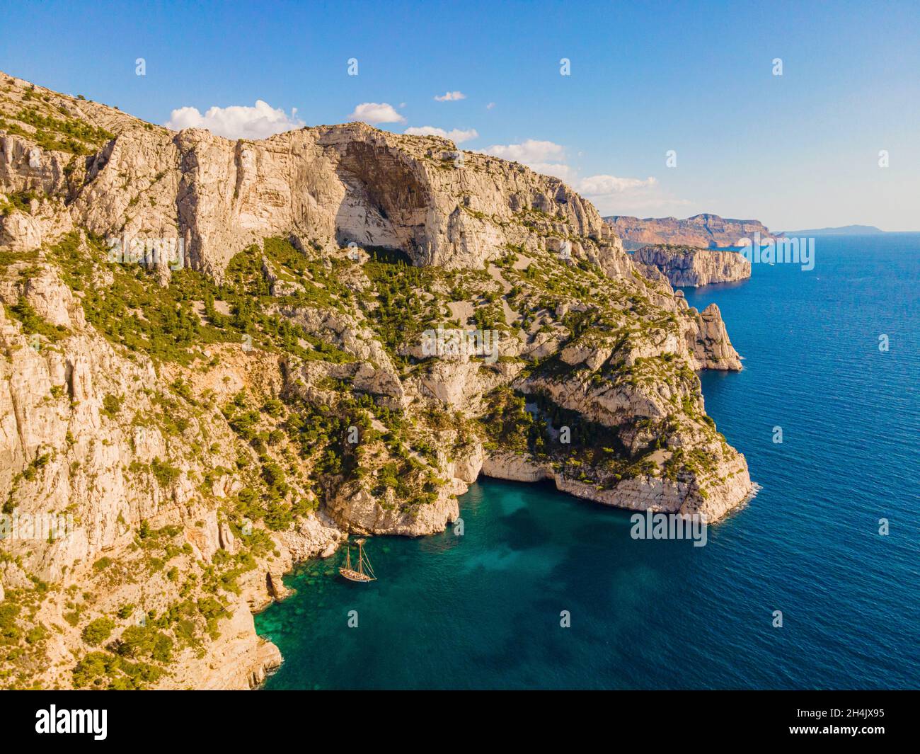 Frankreich, Bouches du Rhone, Nationalpark Calanques, Marseille ...