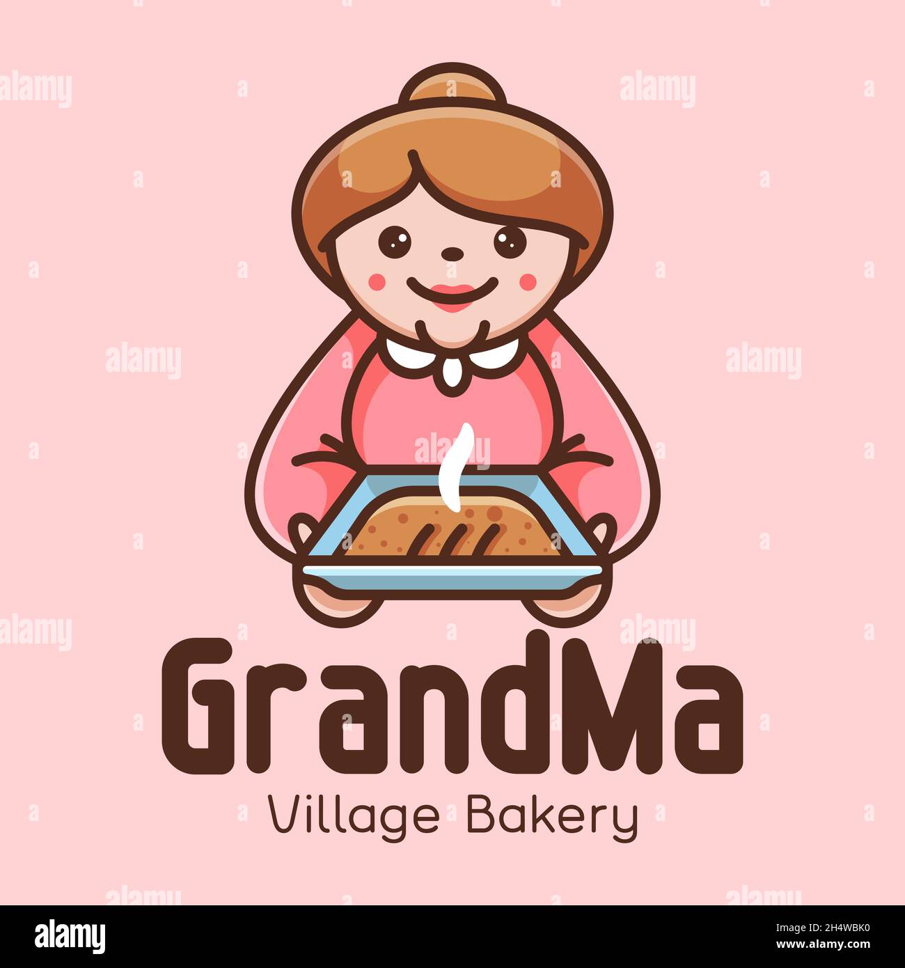Oma logo Stock-Vektorgrafiken kaufen - Alamy