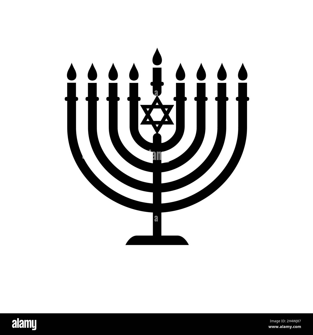 Das menorah emblem des judentums -Fotos und -Bildmaterial in hoher ...