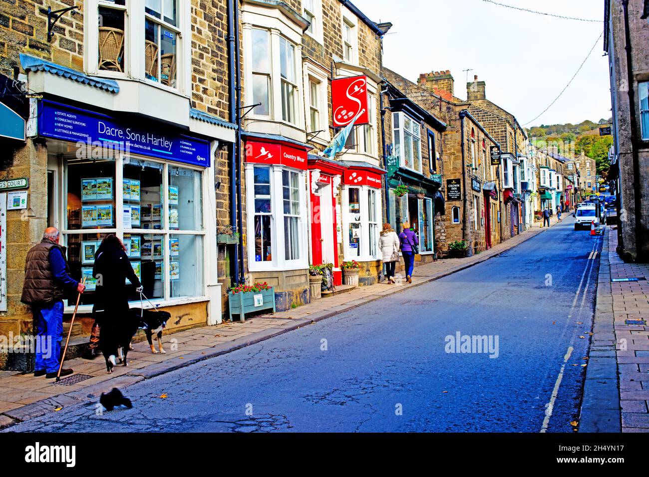 Pateley Bridge Nidderdale Stockfotos und -bilder Kaufen - Alamy