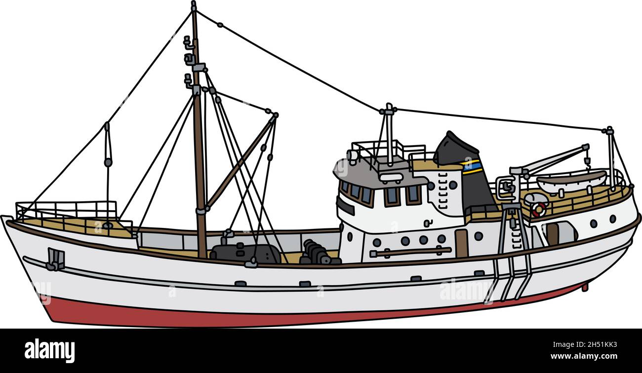 Motorboot zeichnung -Fotos und -Bildmaterial in hoher Auflösung – Alamy