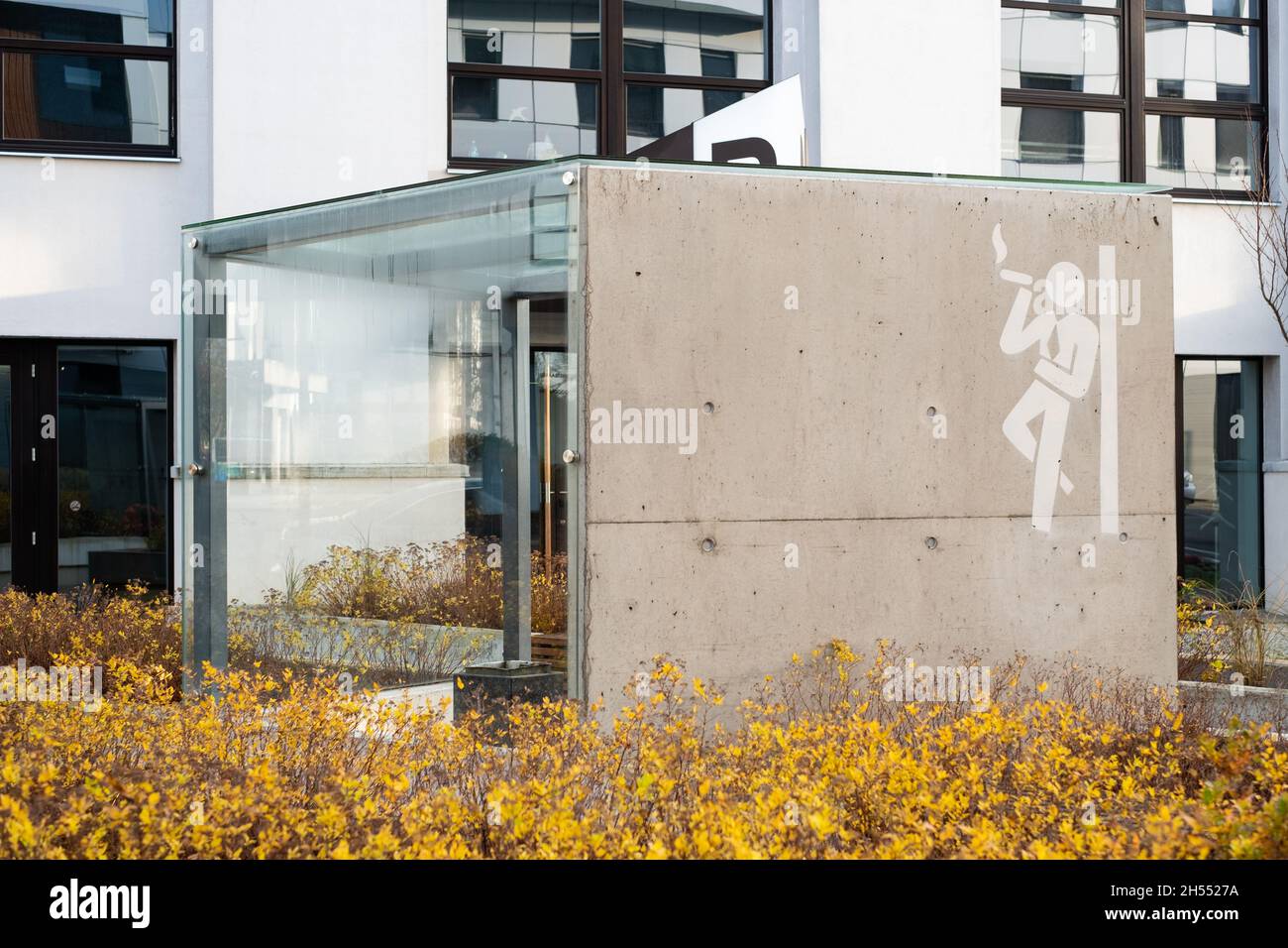 Raucher ecke Stockfotos und -bilder Kaufen - Alamy