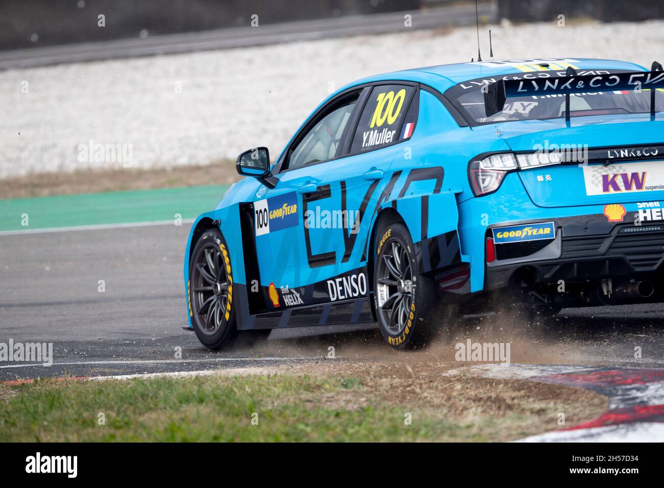 100 Muller Yvan (Fra), Cyan Racing Lynk & Co, Lync & Co 03 TCR, Aktion während des FIA WTCR Race ...