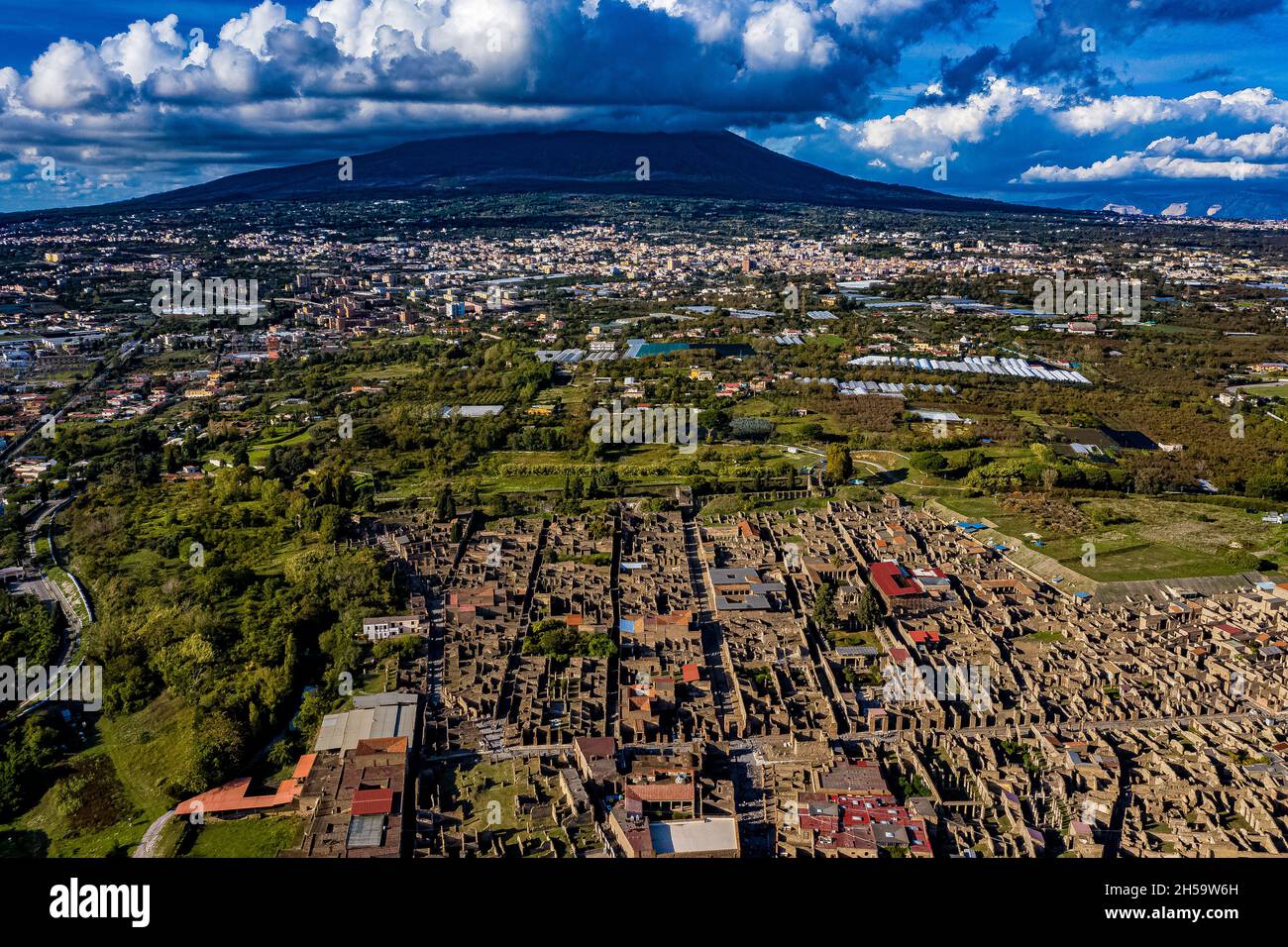 Pompei aerial -Fotos und -Bildmaterial in hoher Auflösung – Alamy