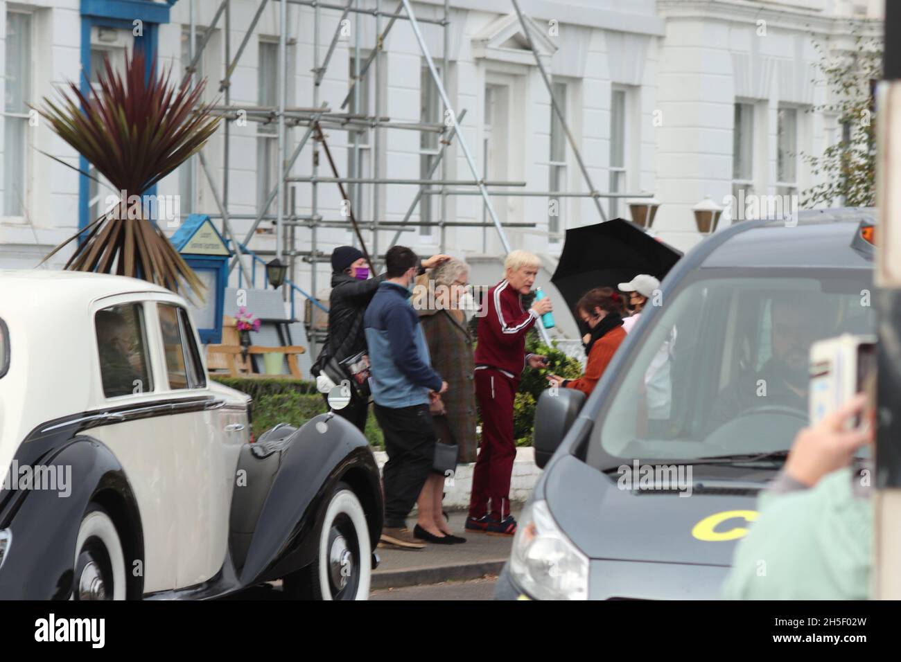 Steve Coogan Llandudno, Nordwales 9. November 2021. Der Schauspieler ...