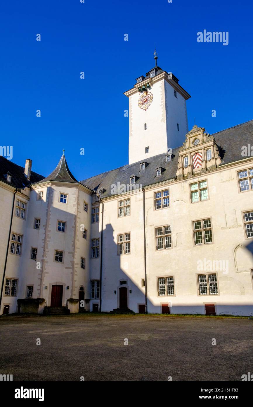 Schloss des Deutschen Ordens mit Museum des Deutschen Ordens, Bad Mergentheim, Taubertal, Baden ...
