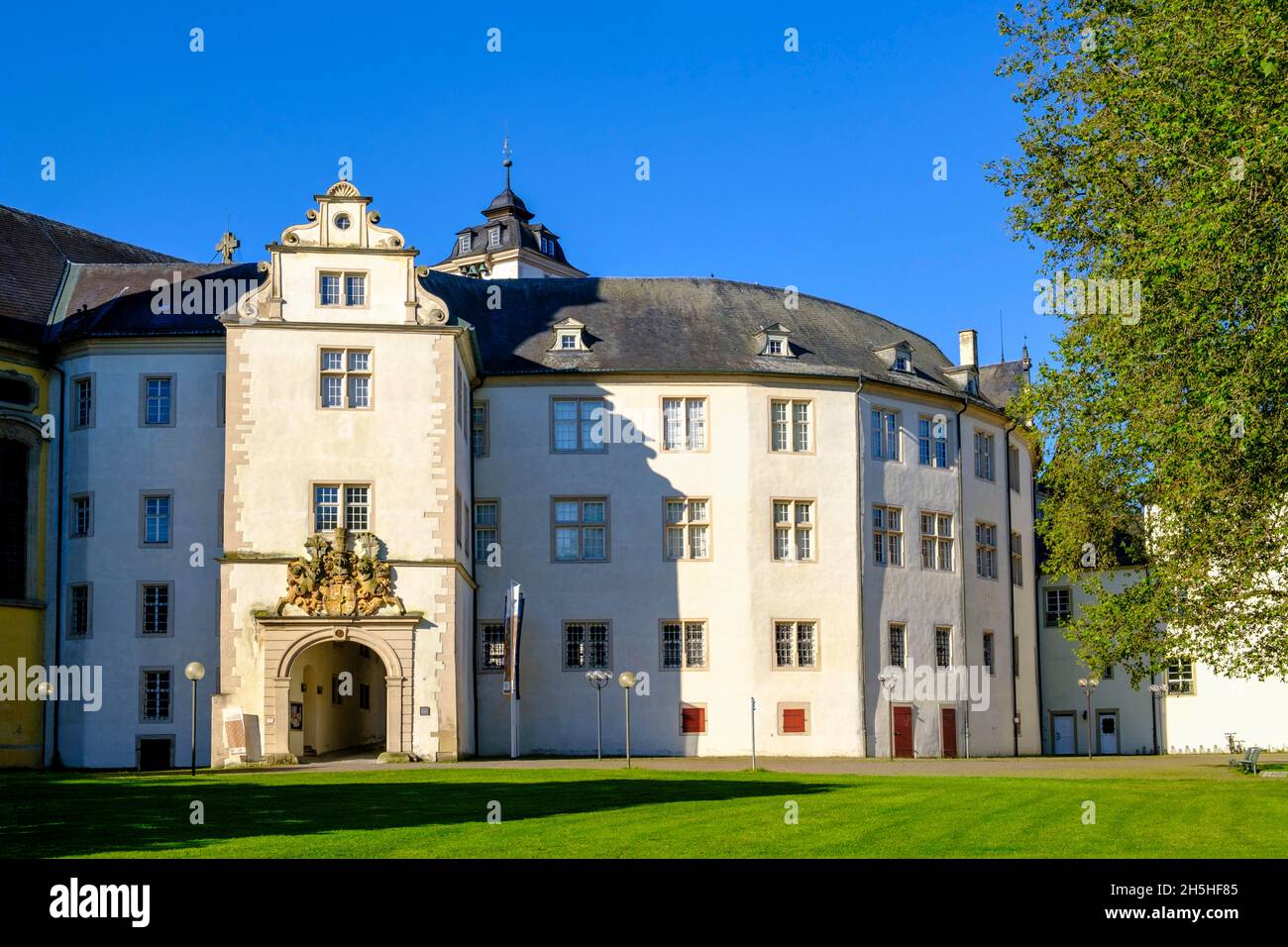Schloss des Deutschen Ordens mit Museum des Deutschen Ordens, Bad Mergentheim, Taubertal, Baden ...
