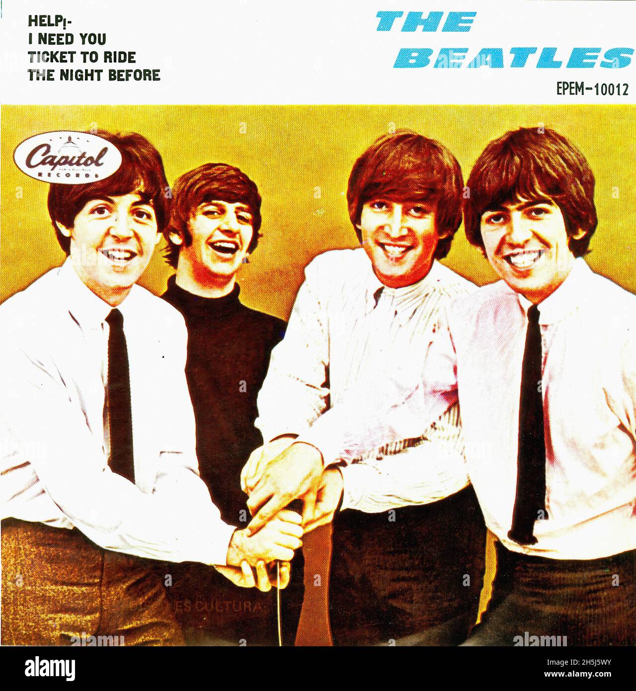 The beatles help! single -Fotos und -Bildmaterial in hoher Auflösung ...