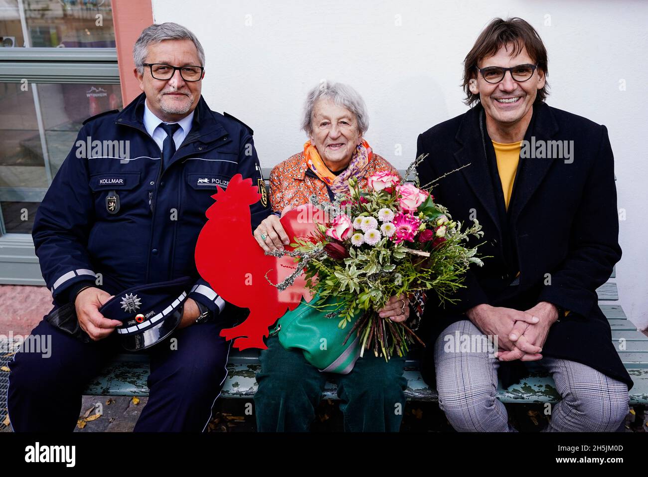 Weinheim, Deutschland. November 2021. Ingrid Noll (m ...
