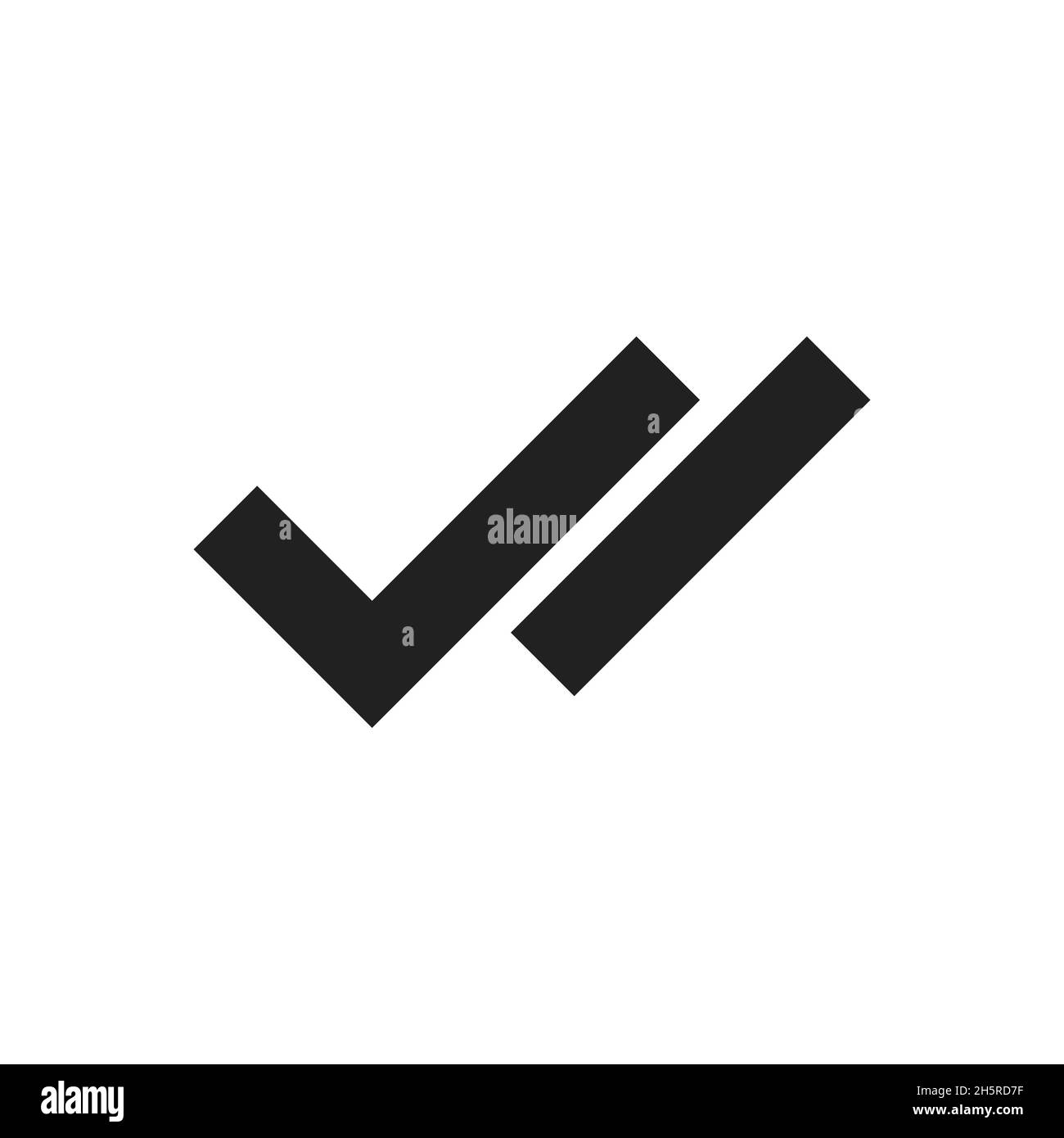 Richtig symbol Stock-Vektorgrafiken kaufen - Alamy