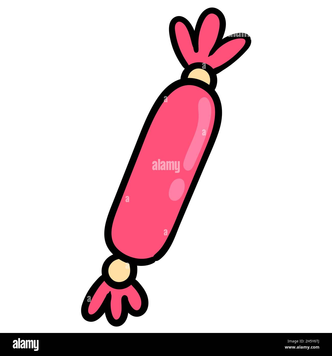 Wurst emoticon Stock-Vektorgrafiken kaufen - Alamy