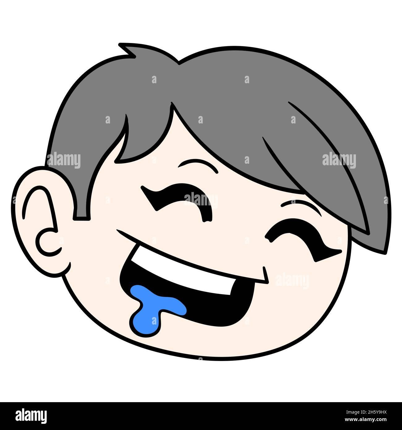 Sabberndes emoji -Fotos und -Bildmaterial in hoher Auflösung – Alamy