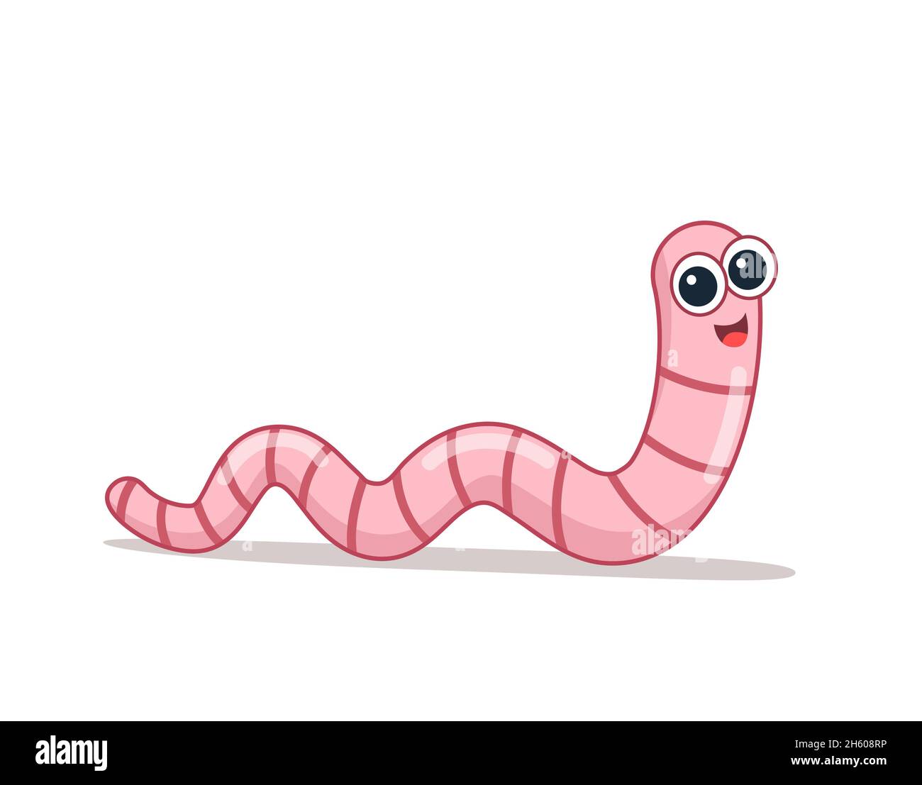 Worm cartoon -Fotos und -Bildmaterial in hoher Auflösung – Alamy