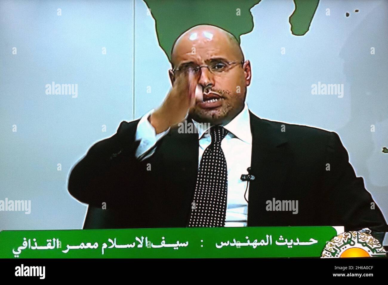 Saif al islam muammar gaddafi -Fotos und -Bildmaterial in hoher ...