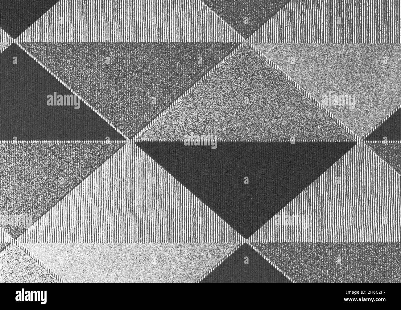 Geometrische vorlage Schwarzweiß-Stockfotos und -bilder - Alamy
