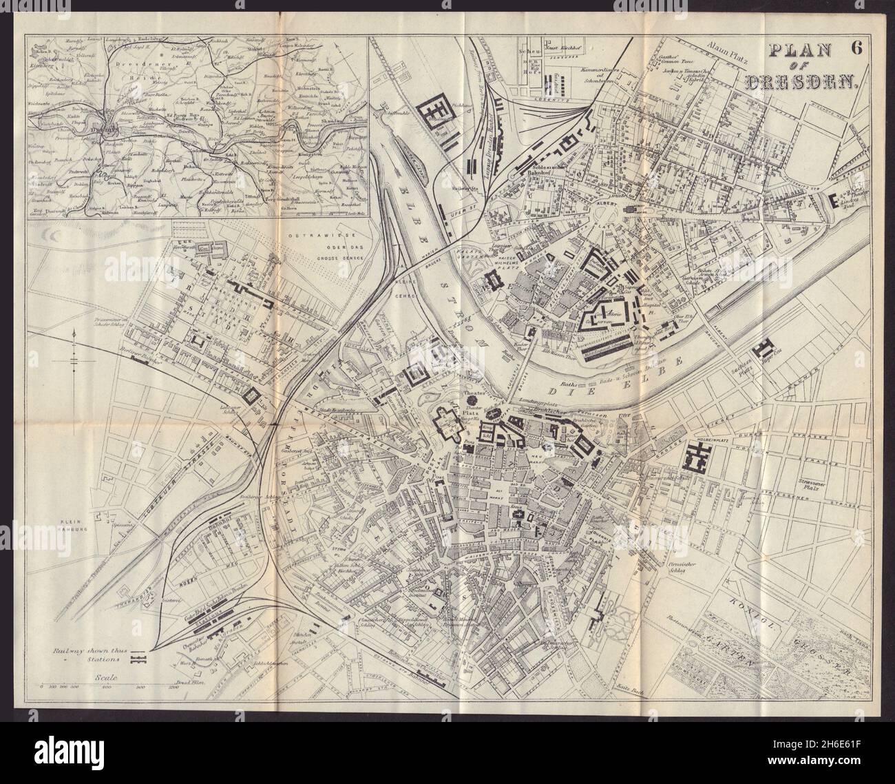 Dresden Deutschland Map Stockfotos und -bilder Kaufen - Alamy