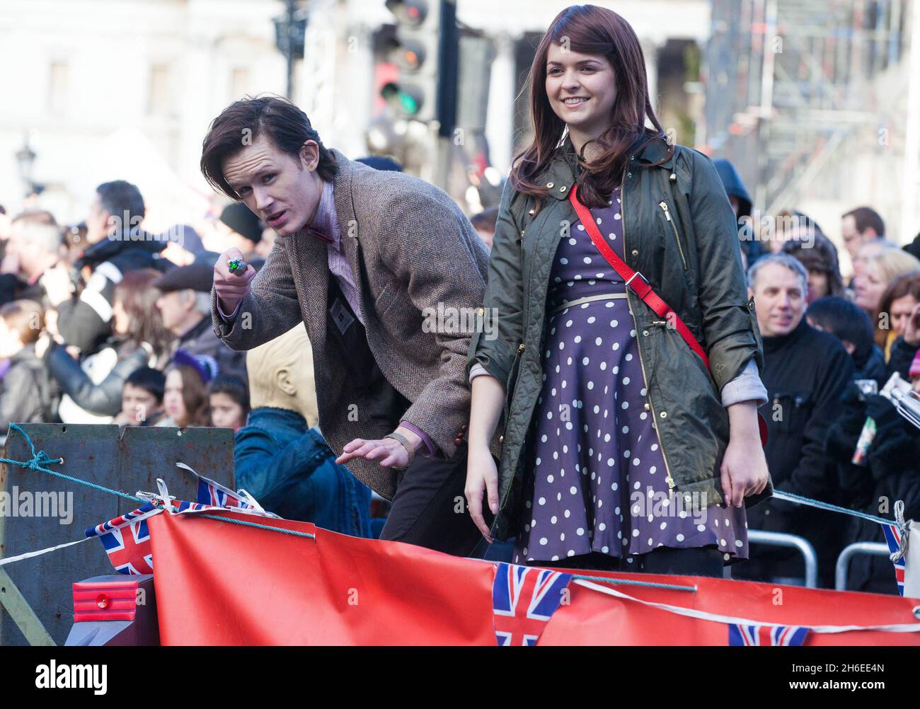 Matt smith und jenna louise coleman -Fotos und -Bildmaterial in hoher Auflösung – Alamy