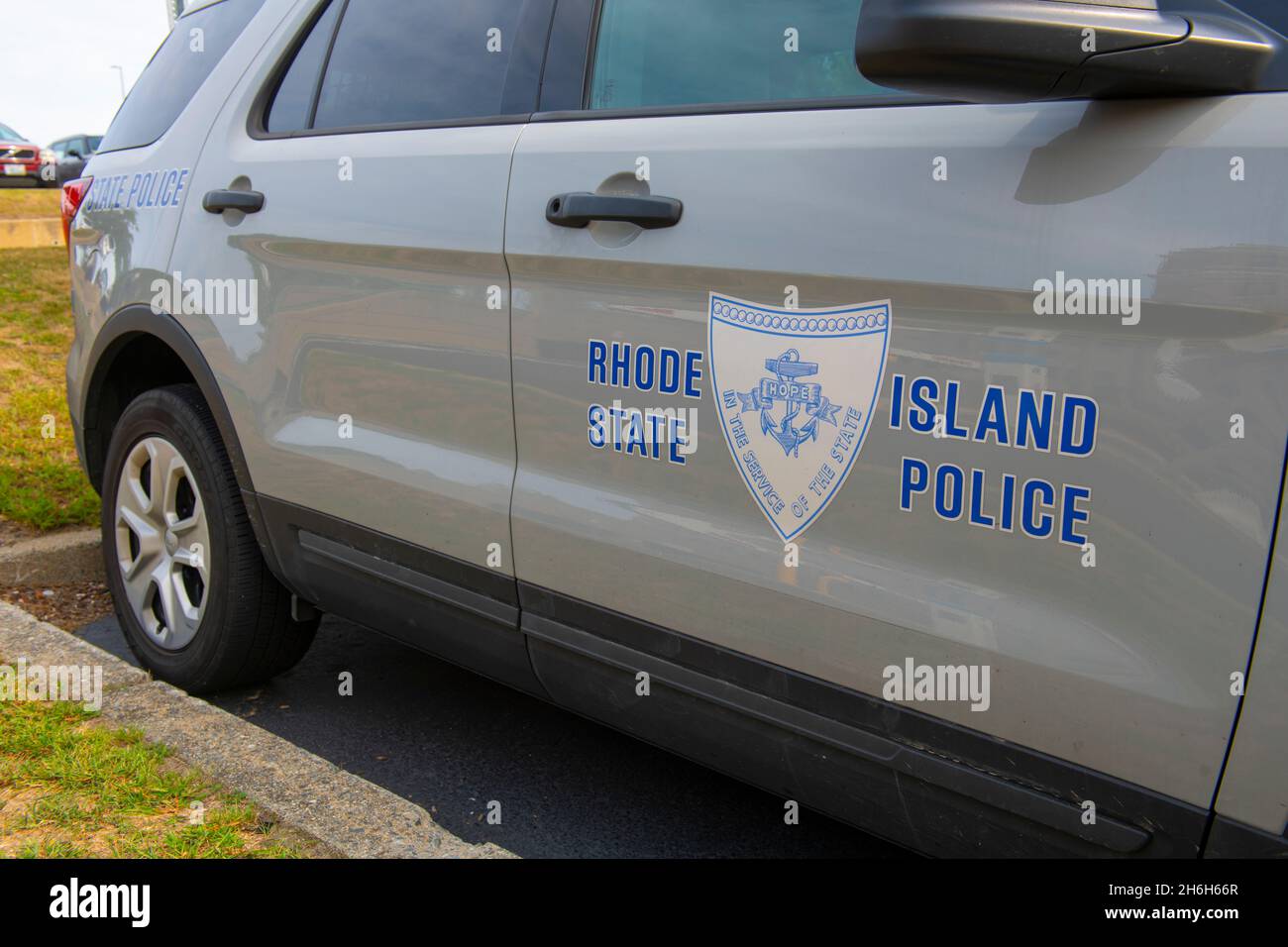Rhode Island State Police Vehicle