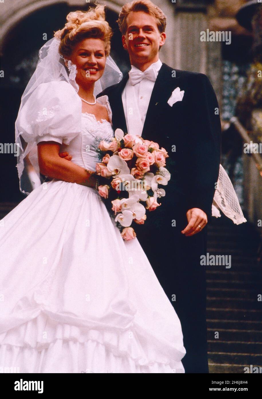 Der schwedische Tennisspieler Stefan Edberg und seine Frau Annette bei ...
