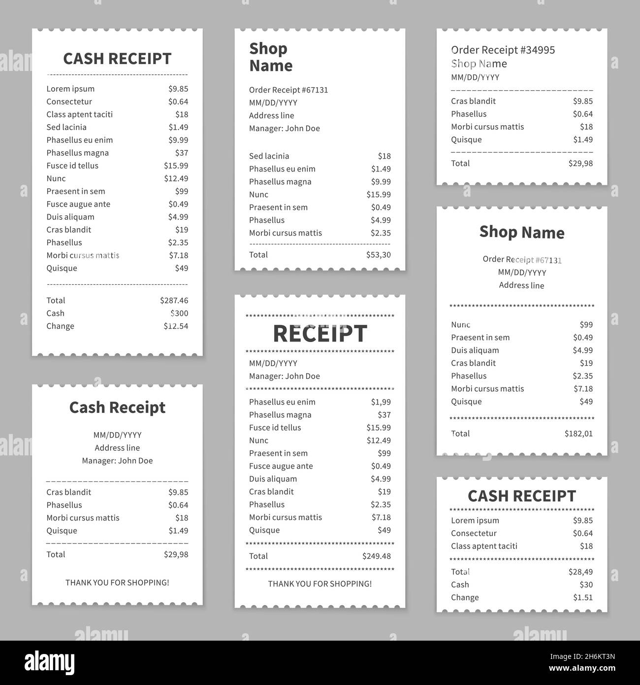 Rechnungen rechnung Schwarzweiß-Stockfotos und -bilder - Alamy