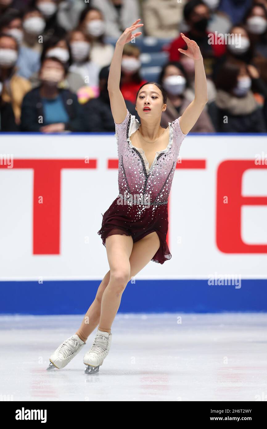 Tokio, Japan. November 2021. You Young (Kor) Eiskunstlauf : ISU Grand Prix of Eiskunstlauf 2021/ ...
