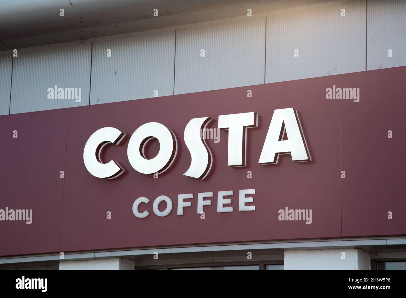 Costa beschilderung -Fotos und -Bildmaterial in hoher Auflösung – Alamy