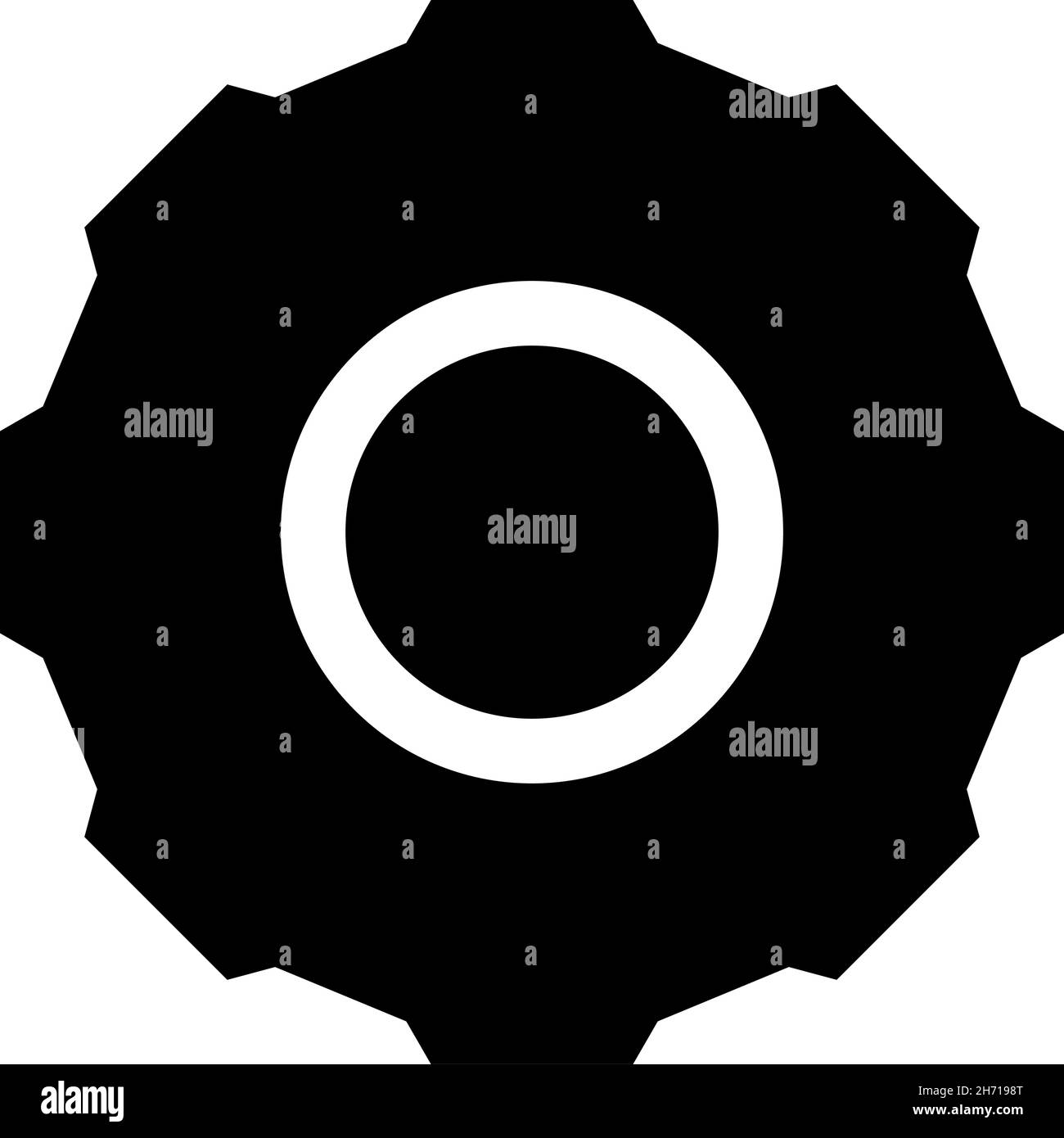 Symbol für Zahnrad, Zahnrad, Zahnrad. Reparatur, Wartung, Setup und ...
