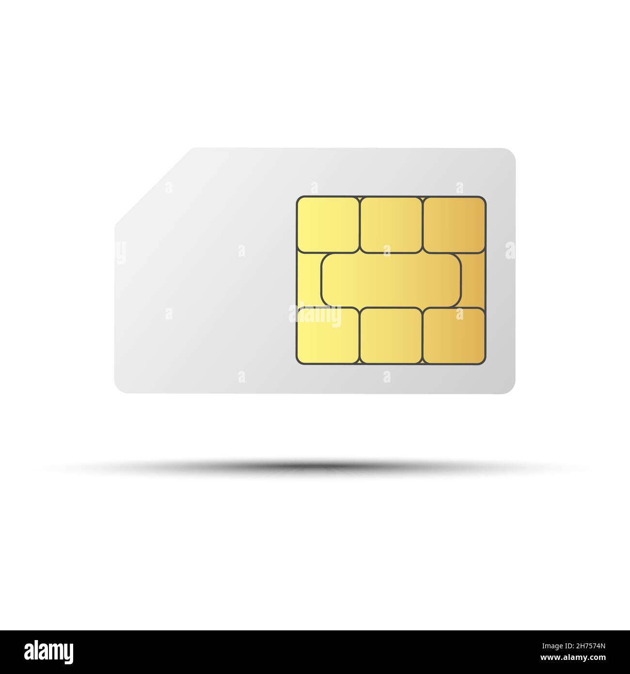 Nano sim karte Stock-Vektorgrafiken kaufen - Alamy