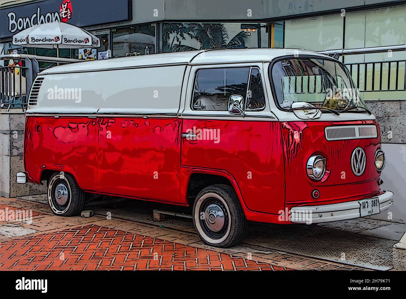 Bulli vw front -Fotos und -Bildmaterial in hoher Auflösung – Alamy