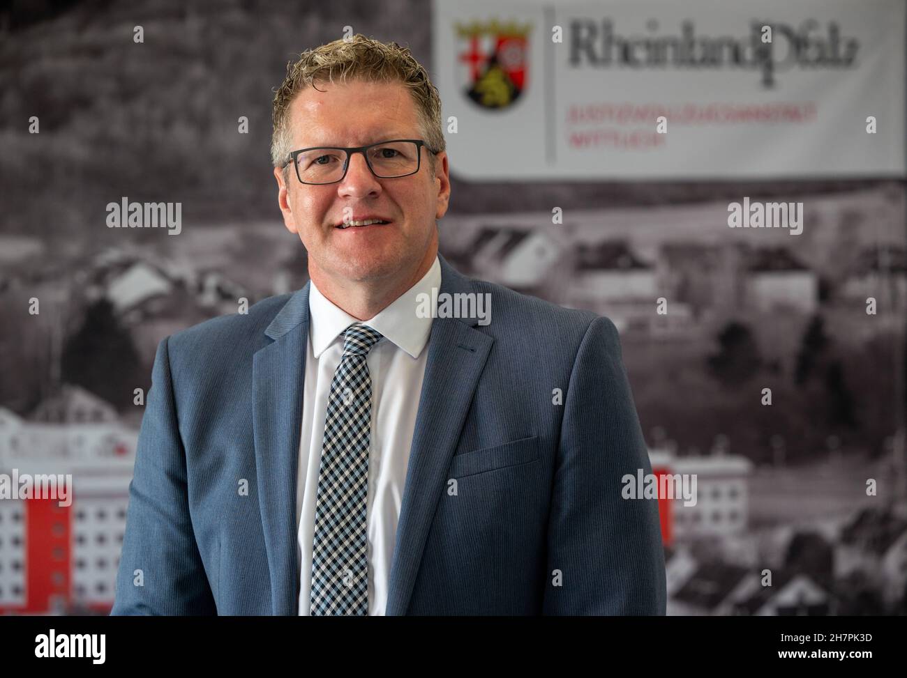 Wittlich, Deutschland. 11th August 2021. Jörn Patzak, Leiter der ...