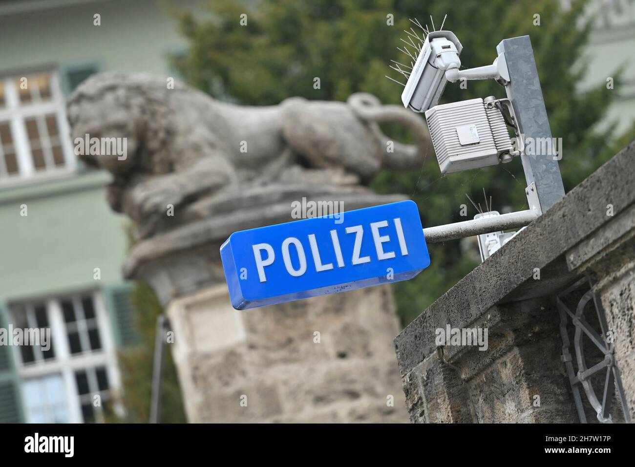 München, Deutschland. 24th. November 2021. Polizeihauptquartier in ...