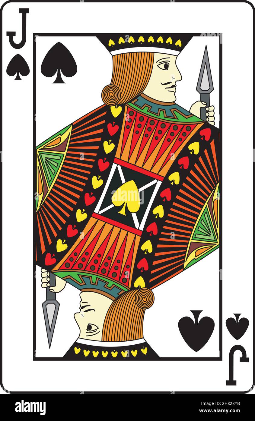 Pik bube spielkarte -Fotos und -Bildmaterial in hoher Auflösung – Alamy