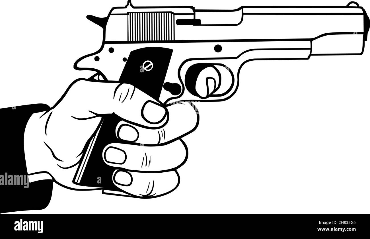 Munition in der hand Stock-Vektorgrafiken kaufen - Alamy