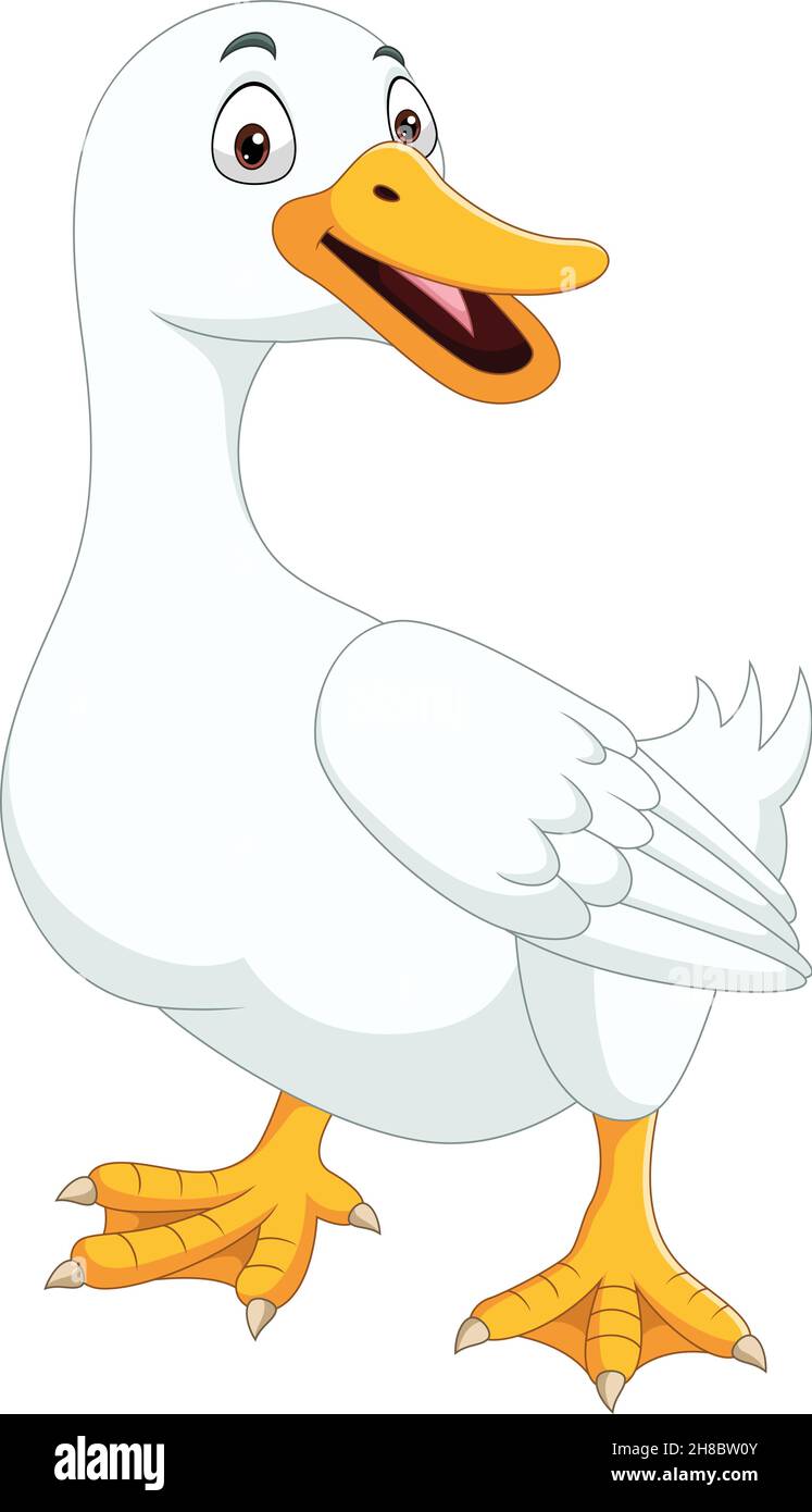 Duck cartoon Stock-Vektorgrafiken kaufen - Alamy