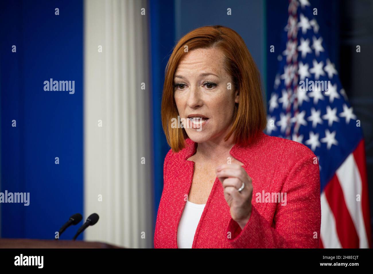 Jen psaki -Fotos und -Bildmaterial in hoher Auflösung – Alamy