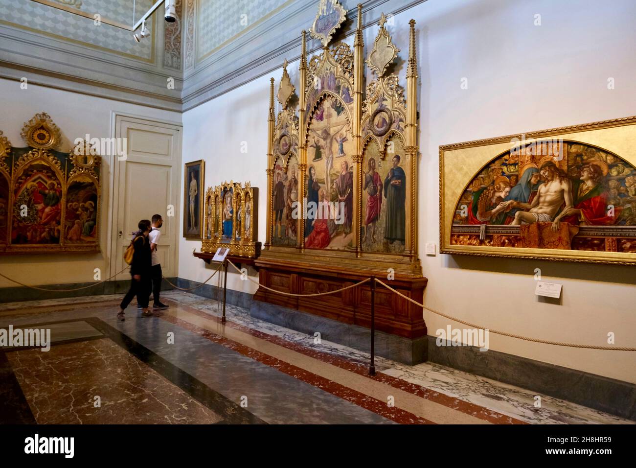 Painting by carlo crivelli pieta -Fotos und -Bildmaterial in hoher ...