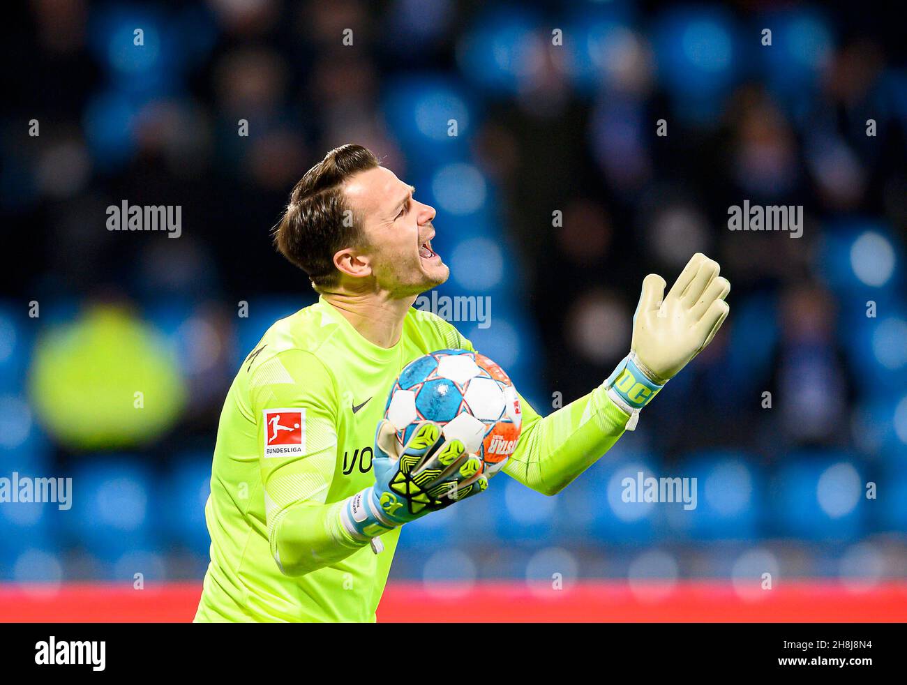 Torwart Manuel RIEMANN (BO) Geste, Geste. Fußball 1st Bundesliga ...