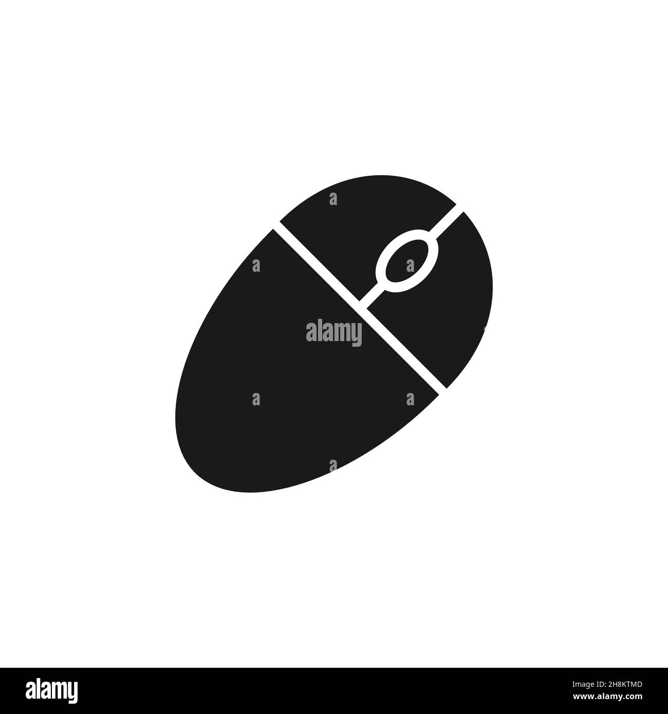 Computer Symbol Maus. Vector Illustration. Geschäftskonzept Mauszeiger ...