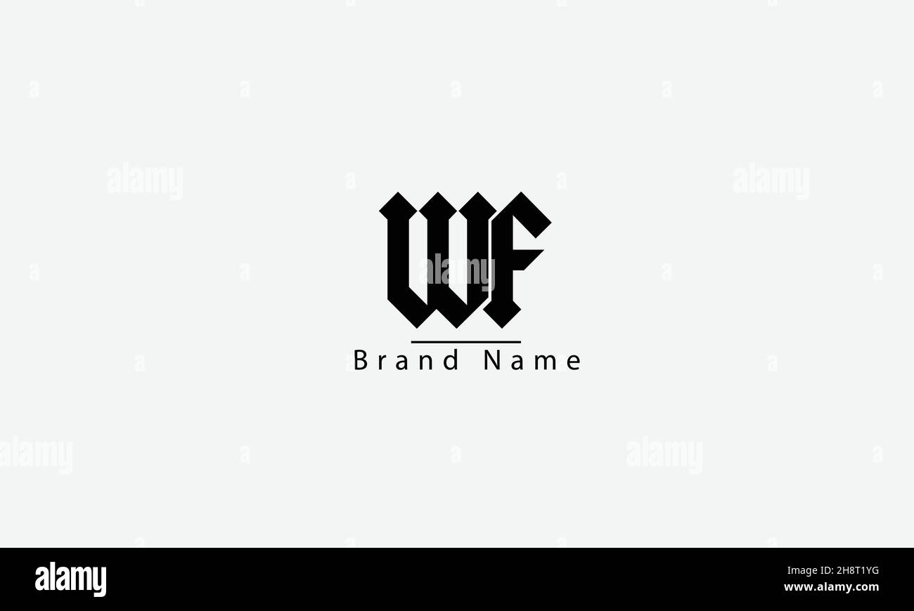 Wf design Stock-Vektorgrafiken kaufen - Alamy