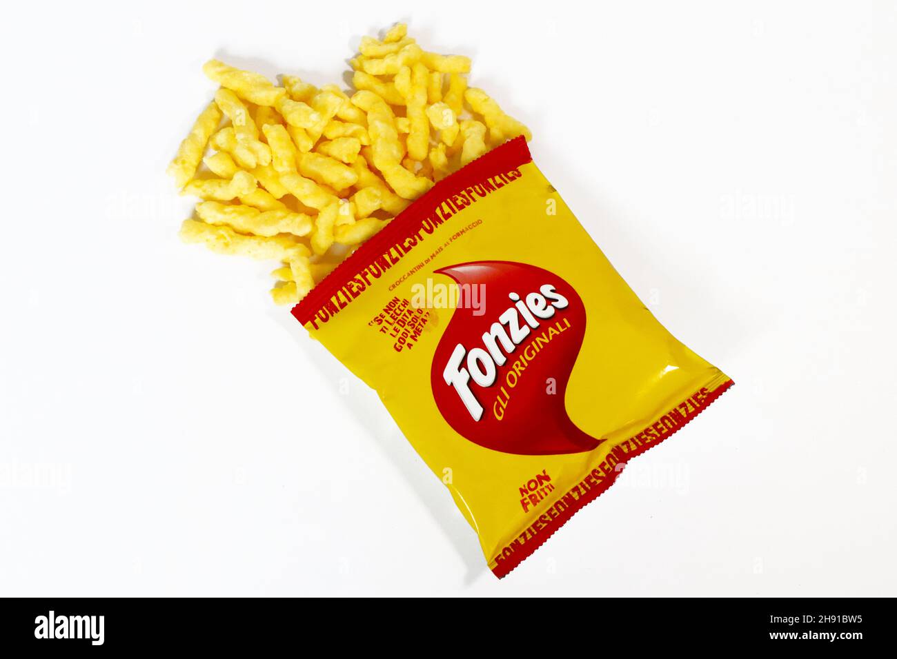 FONZIES Mais Snacks original Käse Chips knackig. Fonzies gehört ...