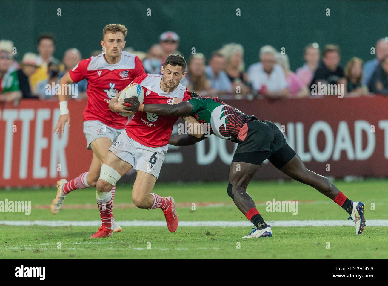 Dubai, VAE. 04th Dez 2021. Robbie Ferguson aus Großbritannien wird am 4 ...