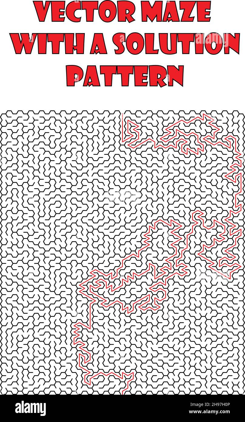 Maze game art -Fotos und -Bildmaterial in hoher Auflösung – Alamy