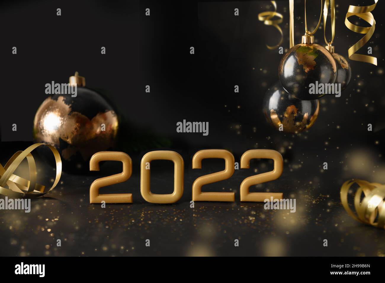 Neujahr 2022 glückwünsche -Fotos und -Bildmaterial in hoher Auflösung ...