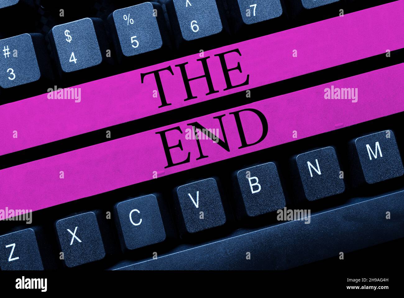 Schreiben mit Text am Ende. Business Overview Final Part of play ...