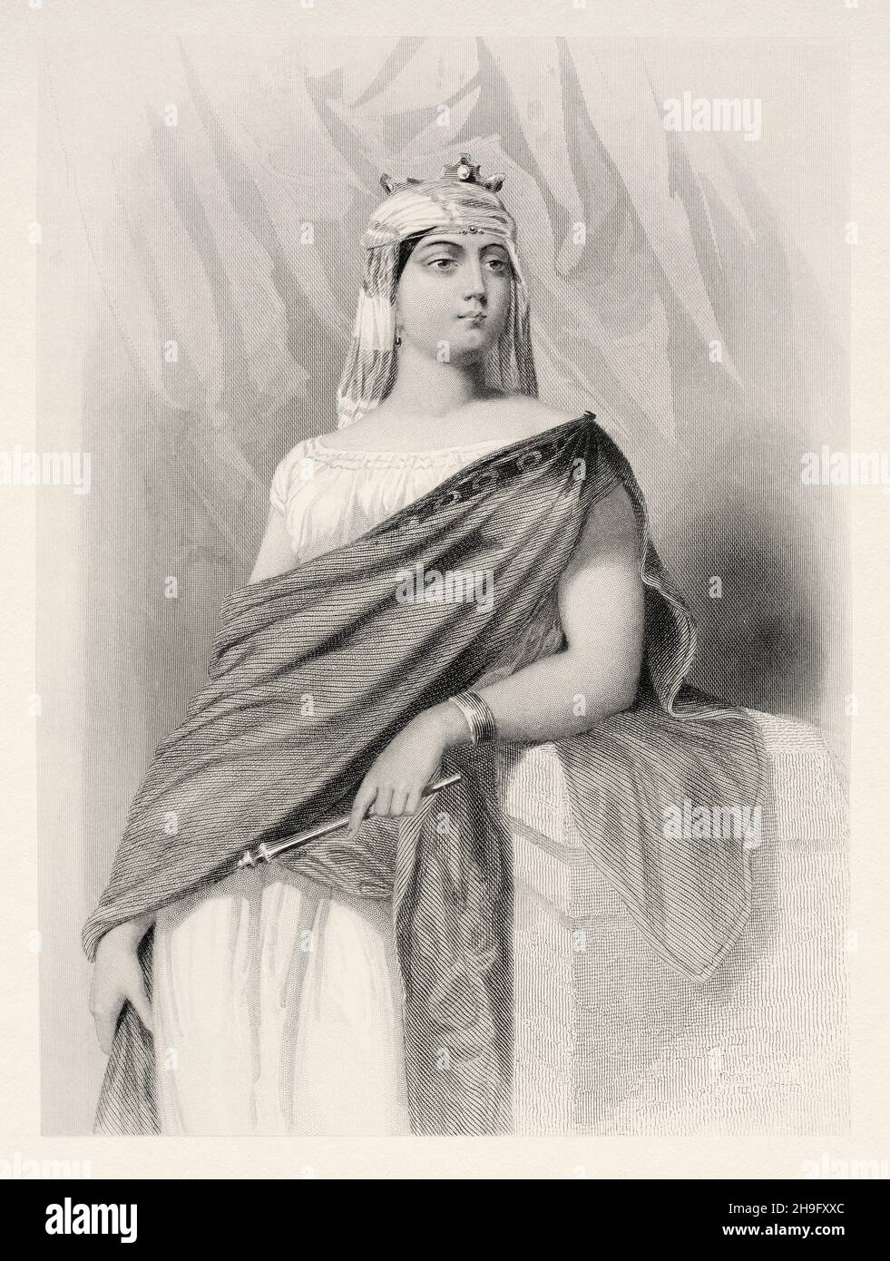 Isebel, Königin von Israel phönizischer Herkunft, die den Kult der ...