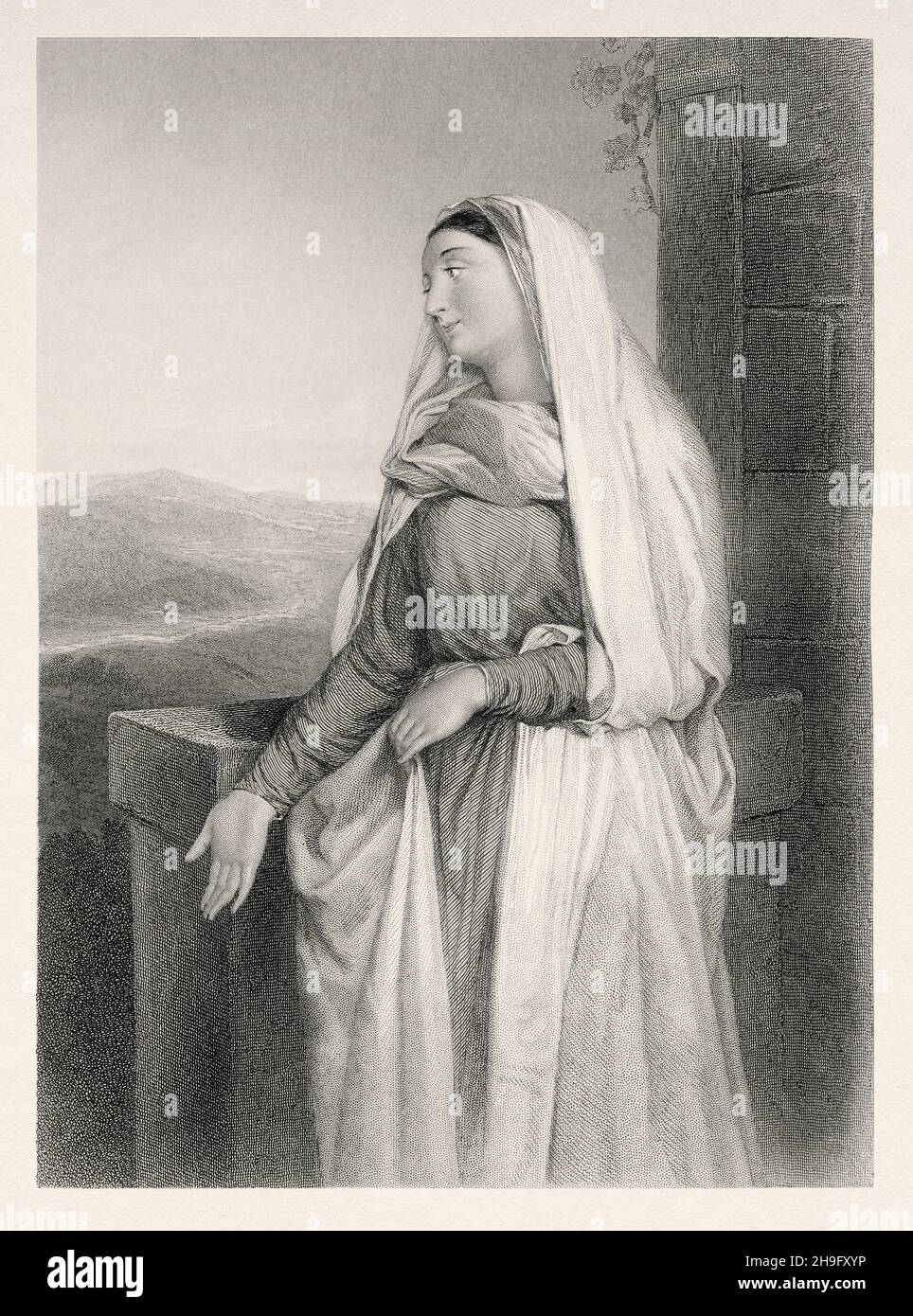 Elisabeth, war die Mutter von Johannes dem Täufer, Nachkomme von Aaron ...